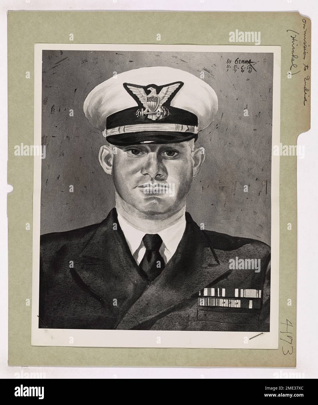 Artwork by Coast Guard Combat Artist Joseph di Gemma depicts Lieutenant ...