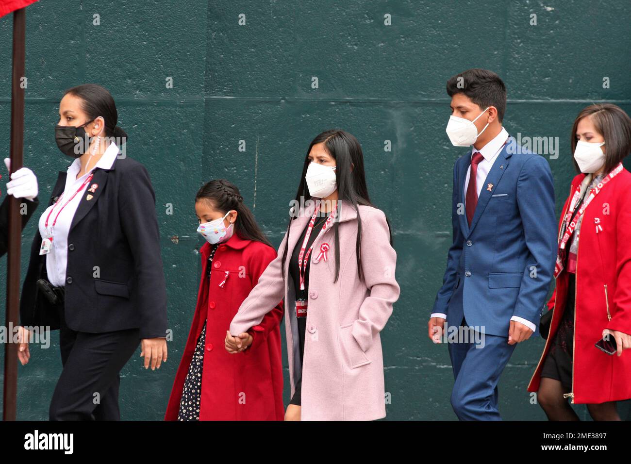 President-elect Pedro Castillo's son Arnold, daughter Alondra, second ...