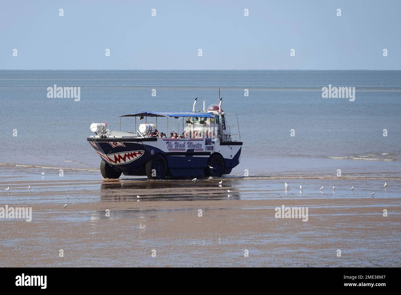 The Wash Monster Sea Tour at Hunstanton, Norfolk, England Stock Photo ...