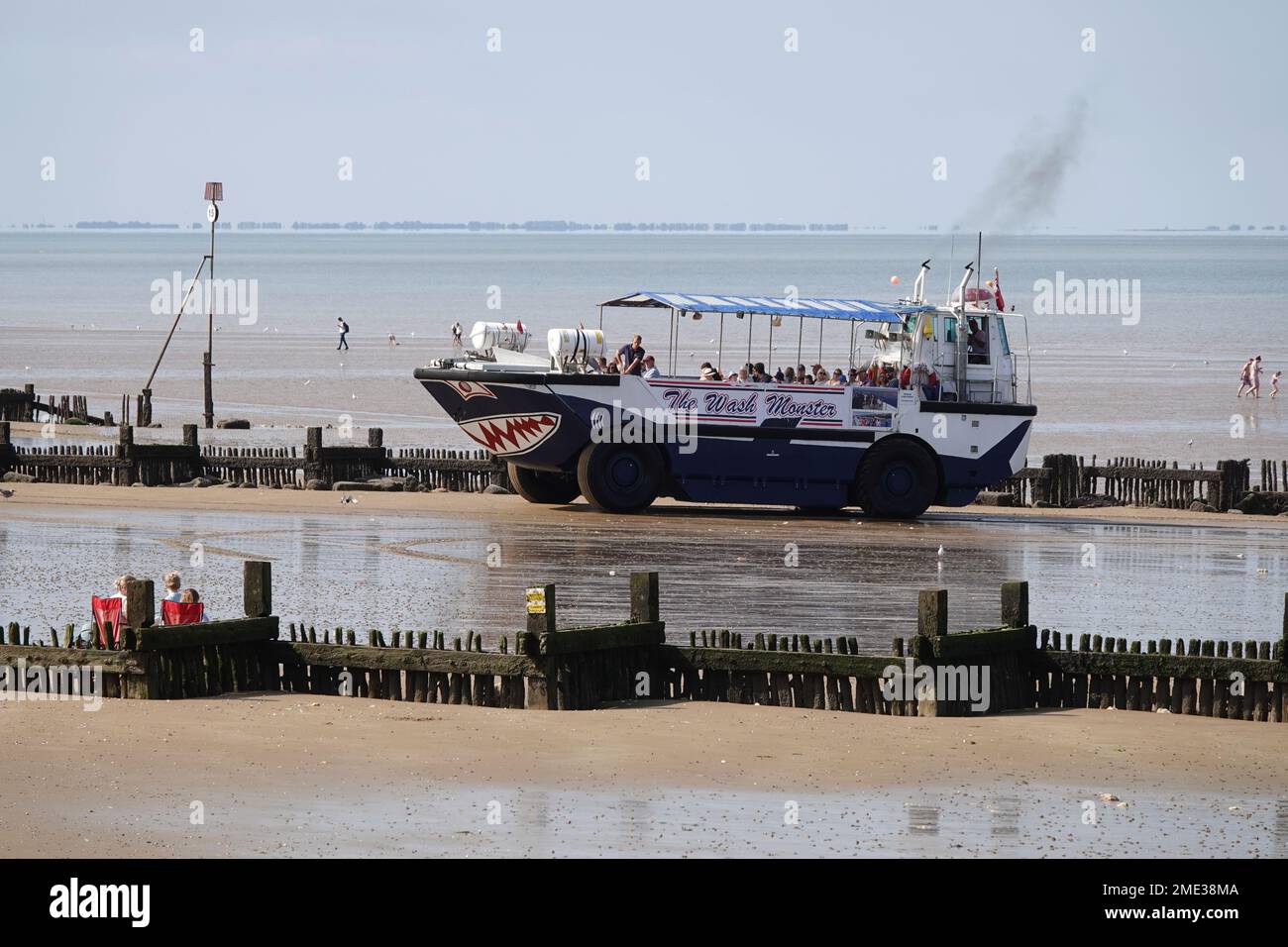 The Wash Monster Sea Tour at Hunstanton, Norfolk, England Stock Photo ...