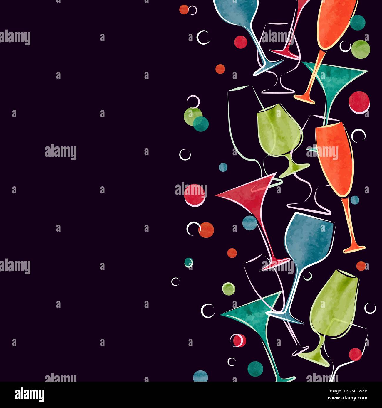 Event Invitation Background Design