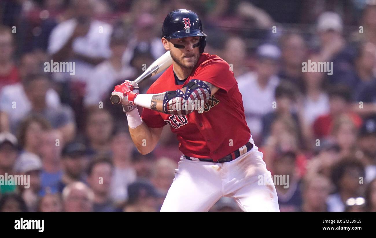 Boston Red Sox Michael Chavis during a baseball game at Fenway Park ...