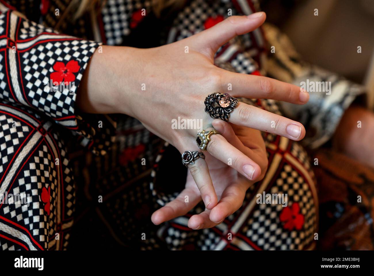 Victoria De Angelis, bass player of of Italian band Maneskin, winners ...