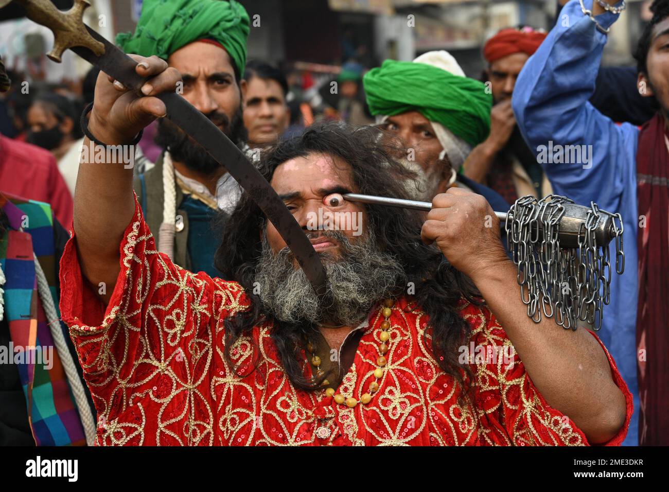 Ajmer, India. 22nd Jan, 2023. On the occasion of the 811th Urs of ...