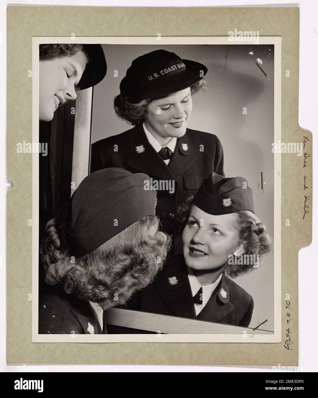 SPAR Elizabeth Hall models the new SPAR Garrison cap, which has become ...