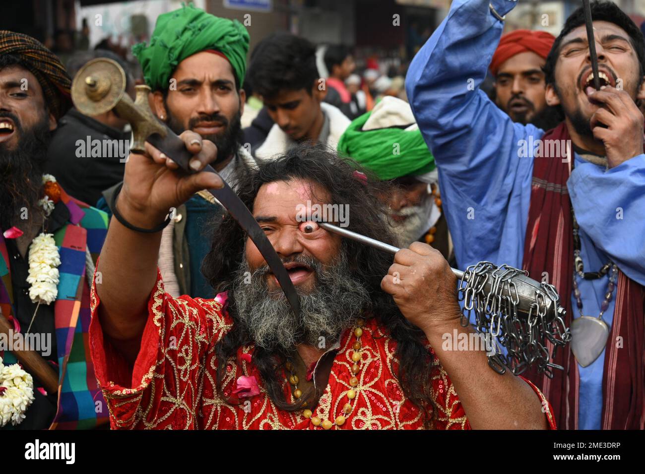 Ajmer, India. 22nd Jan, 2023. On the occasion of the 811th Urs of ...