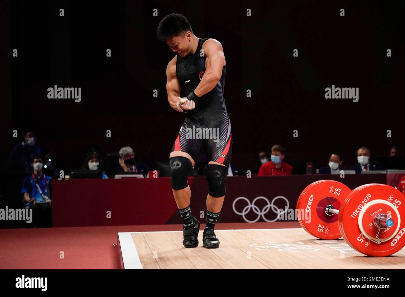 Abdullah Rhamat Erwin of Indonesia performs as a bodybuilder to the ...