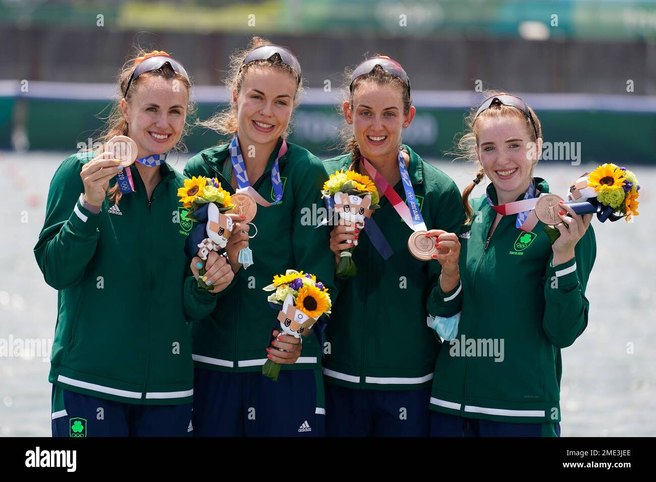 Aifric Keogh, Eimear Lambe, Fiona Murtagh and Emily Hegarty, of Ireland ...