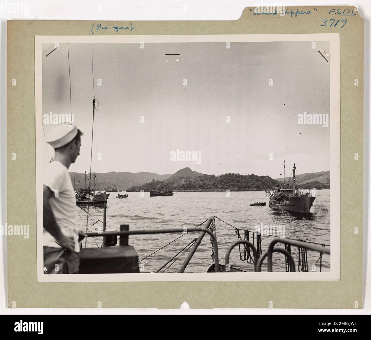 Coast Guard-manned Army Freight Supply (FS) Ships operate in New Guinea ...
