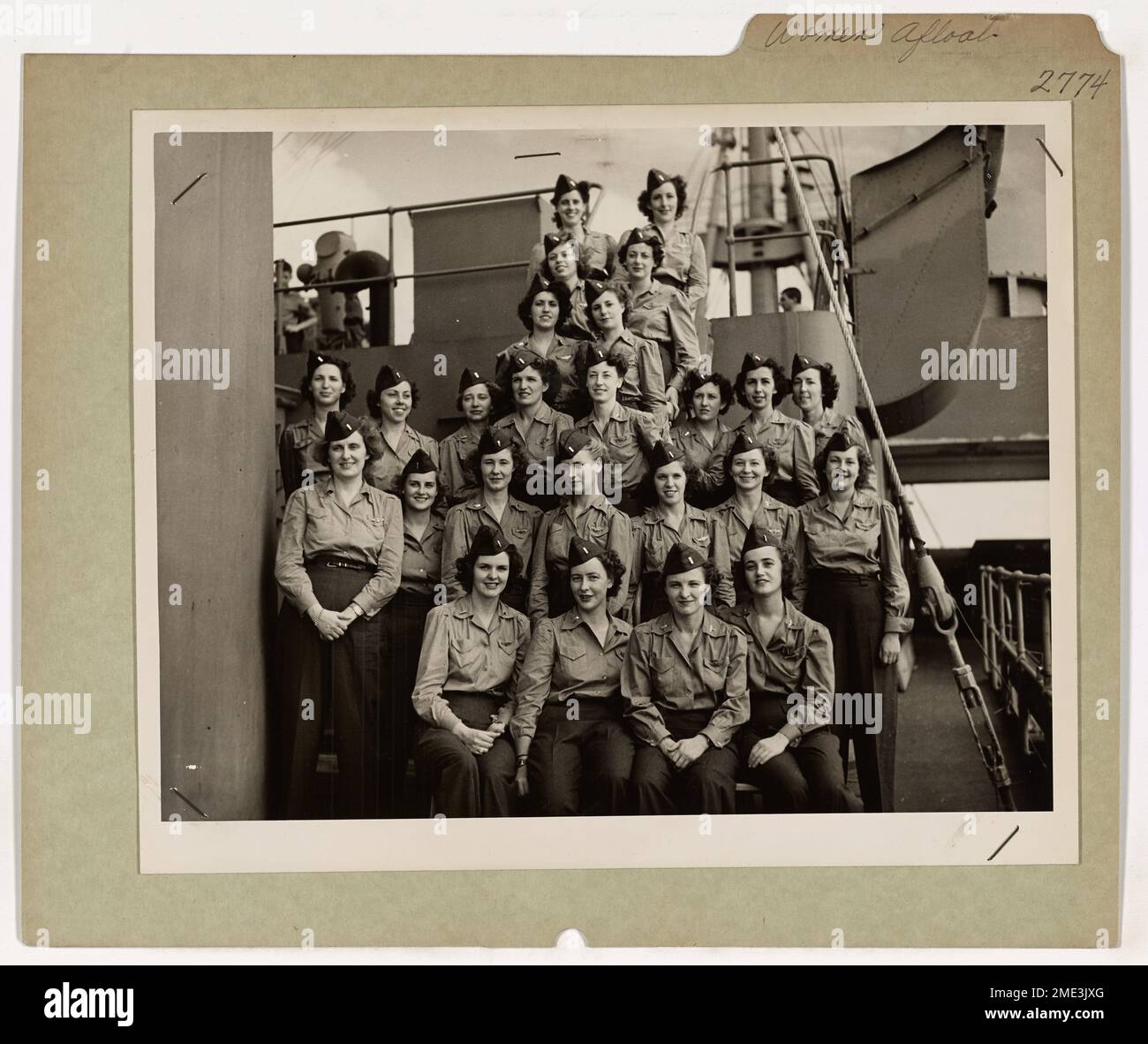 Women Afloat. Asia-bound flight nurses-- aboard a Coast Guard-manned ...