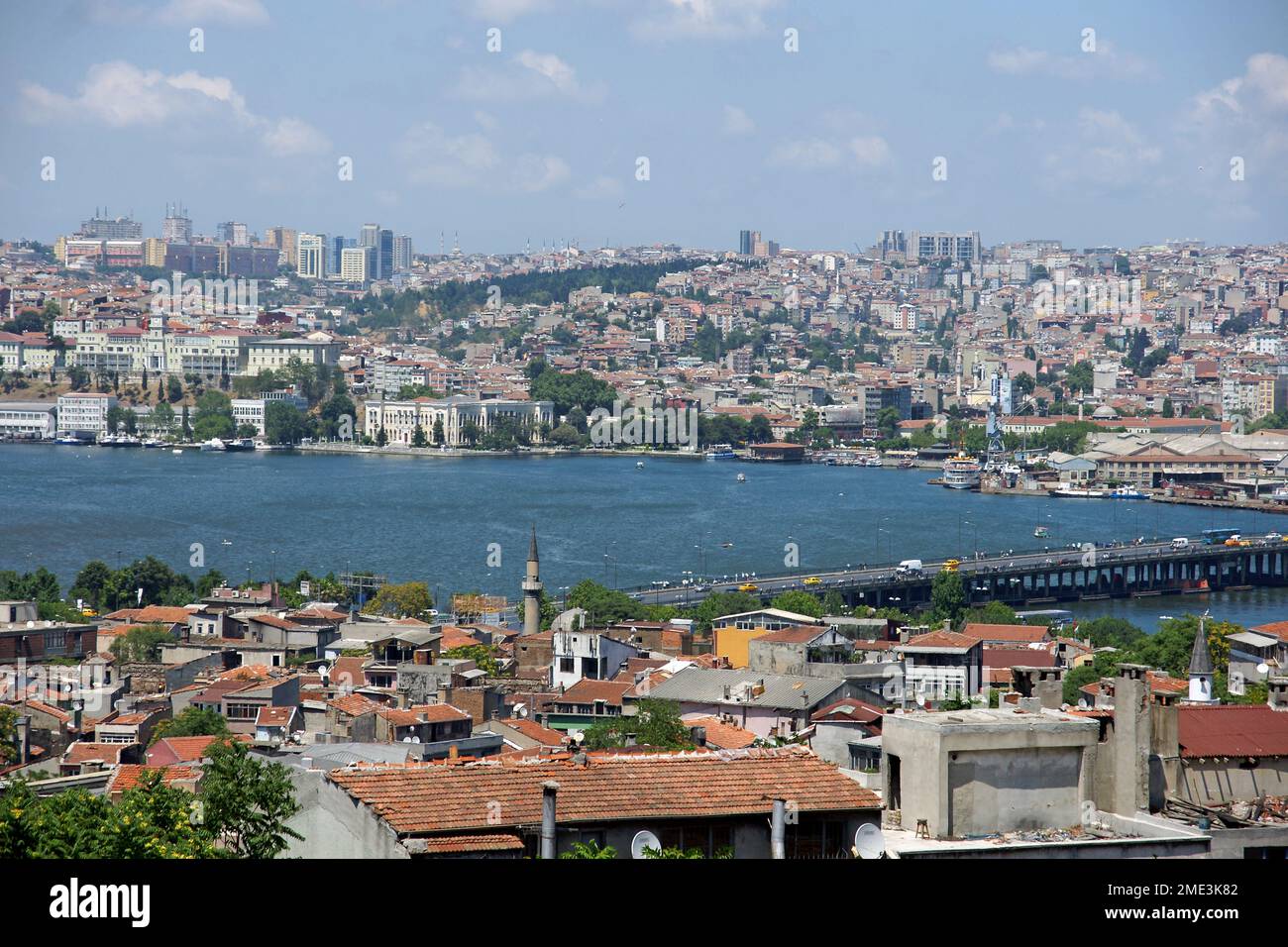 Istanbul view from minaret Stock Photo - Alamy
