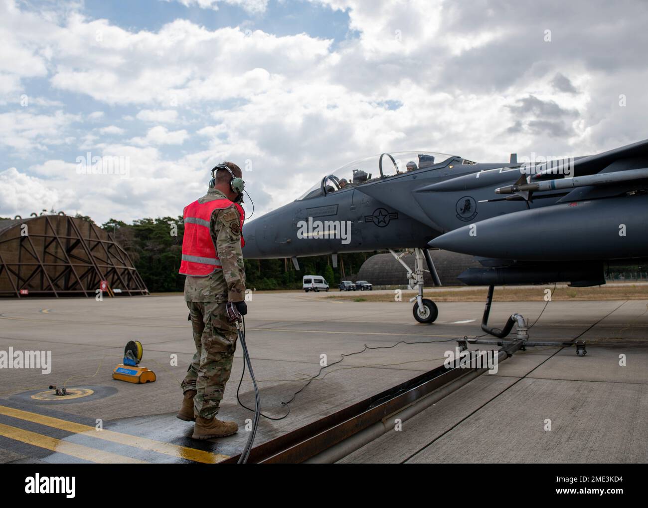U.S. Air Force Master Sgt. Donavan Reid, 435th Contingency Response ...