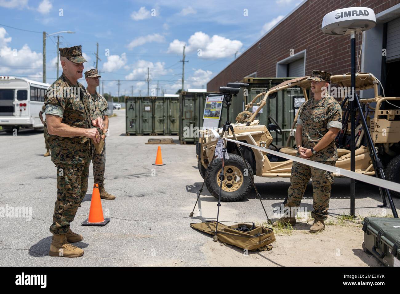 Sgt. Maj. of the Marine Corps Troy E. Black visits 2d Light Armored ...