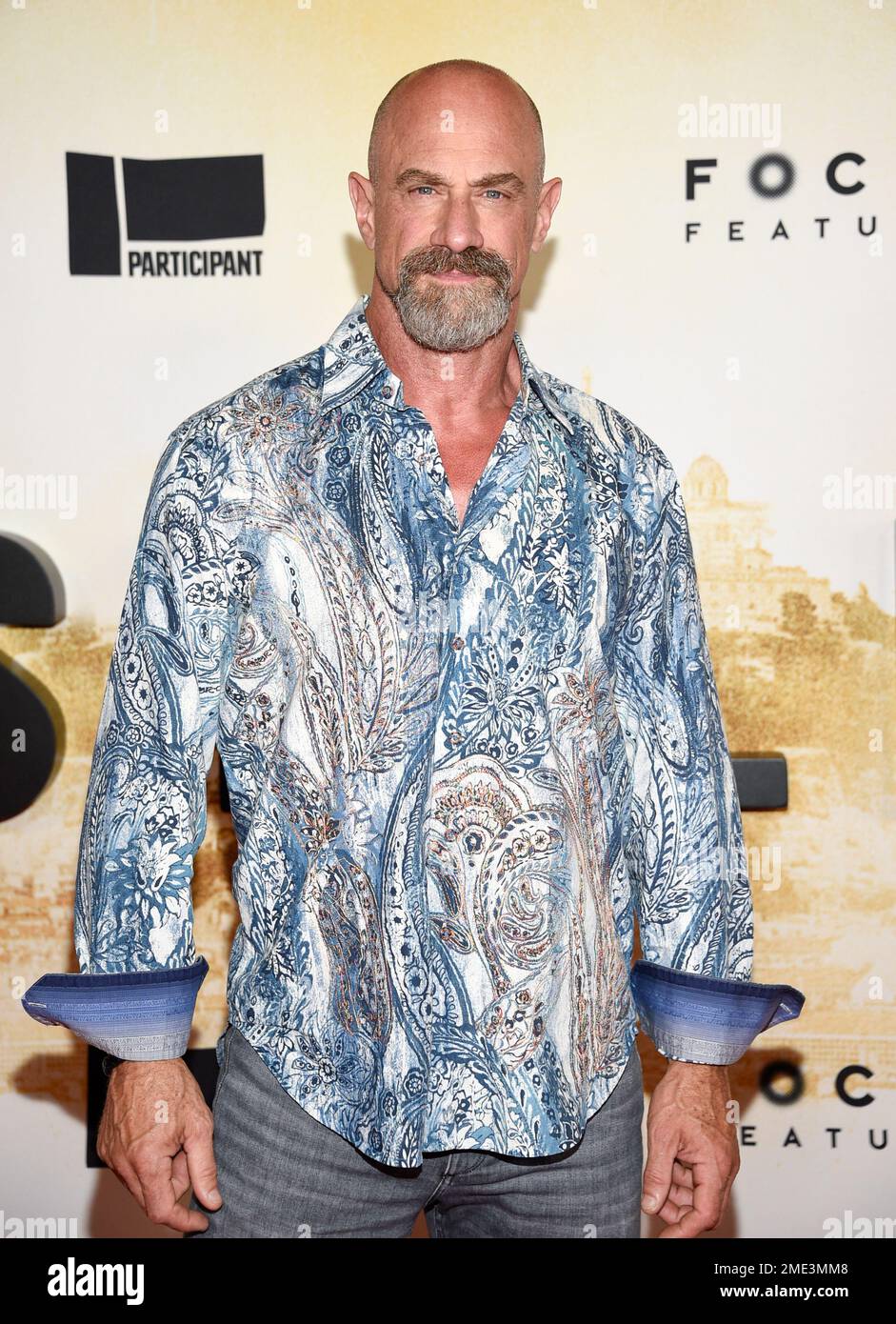 Actor Christopher Meloni attends the premiere of "Stillwater" at Rose ...