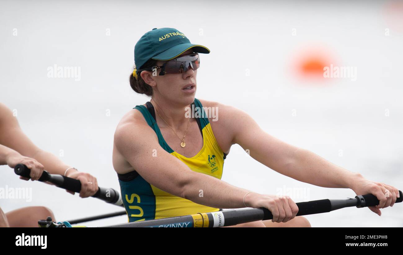 Australia's Molly Goodman trains at the 2020 Summer Olympics, Tuesday ...