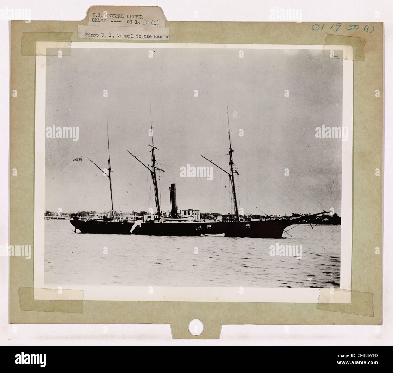 U.S. Revenue Cutter Grant. This image depicts the Cutter Grant. The ...