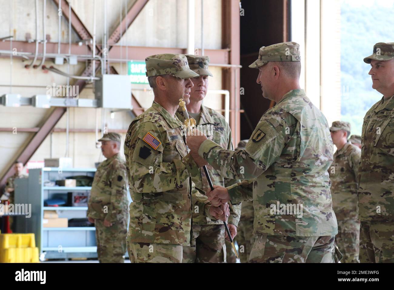 U.S. Soldiers with the 28th Expeditionary Combat Aviation Brigade ...