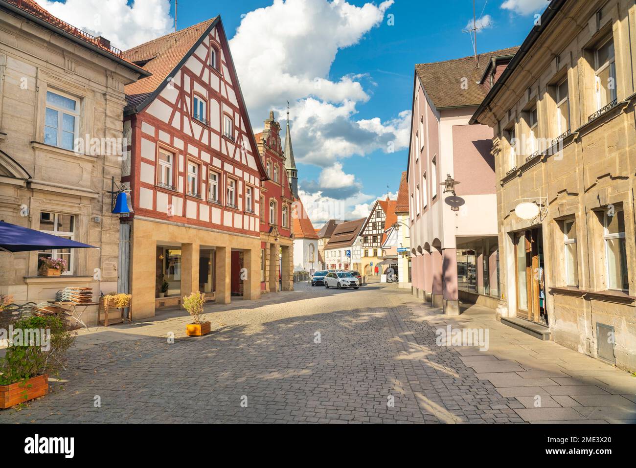 Historic houses bamberger street hi-res stock photography and images - Alamy