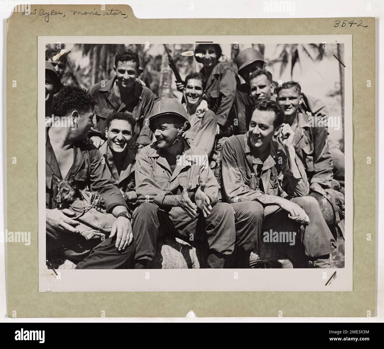 Former Hollywood star Lew Ayres, now serving as a corporal in the Army ...