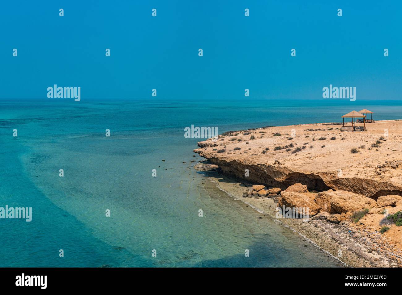 Saudi Arabia, Jazan Province, Sandy shore in Farasan Islands Stock ...