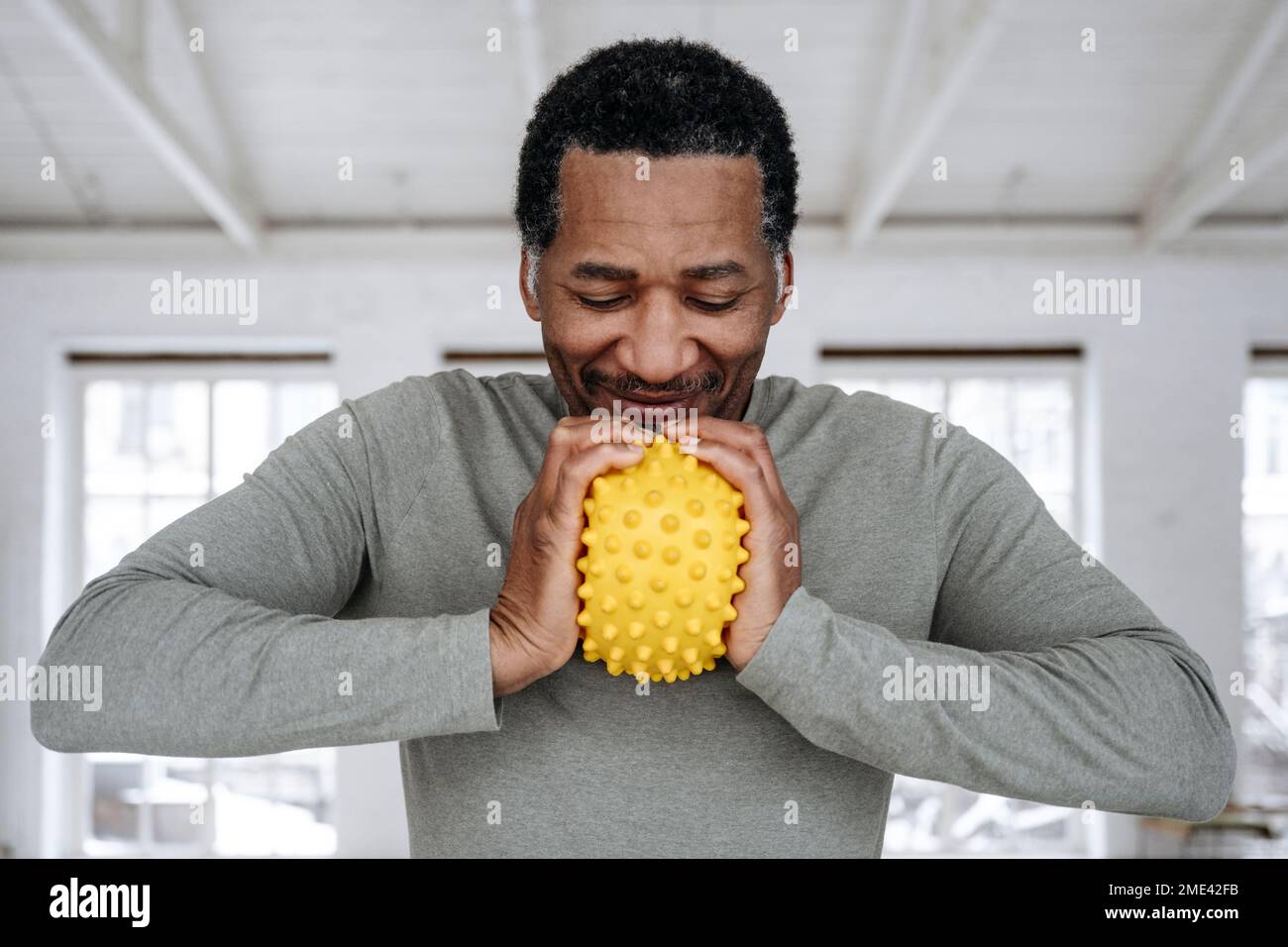 Squeezing stress ball hi-res stock photography and images - Alamy