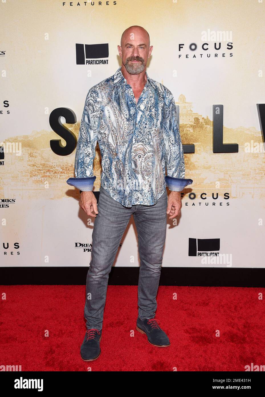 Actor Christopher Meloni attends the premiere of "Stillwater" at Rose ...