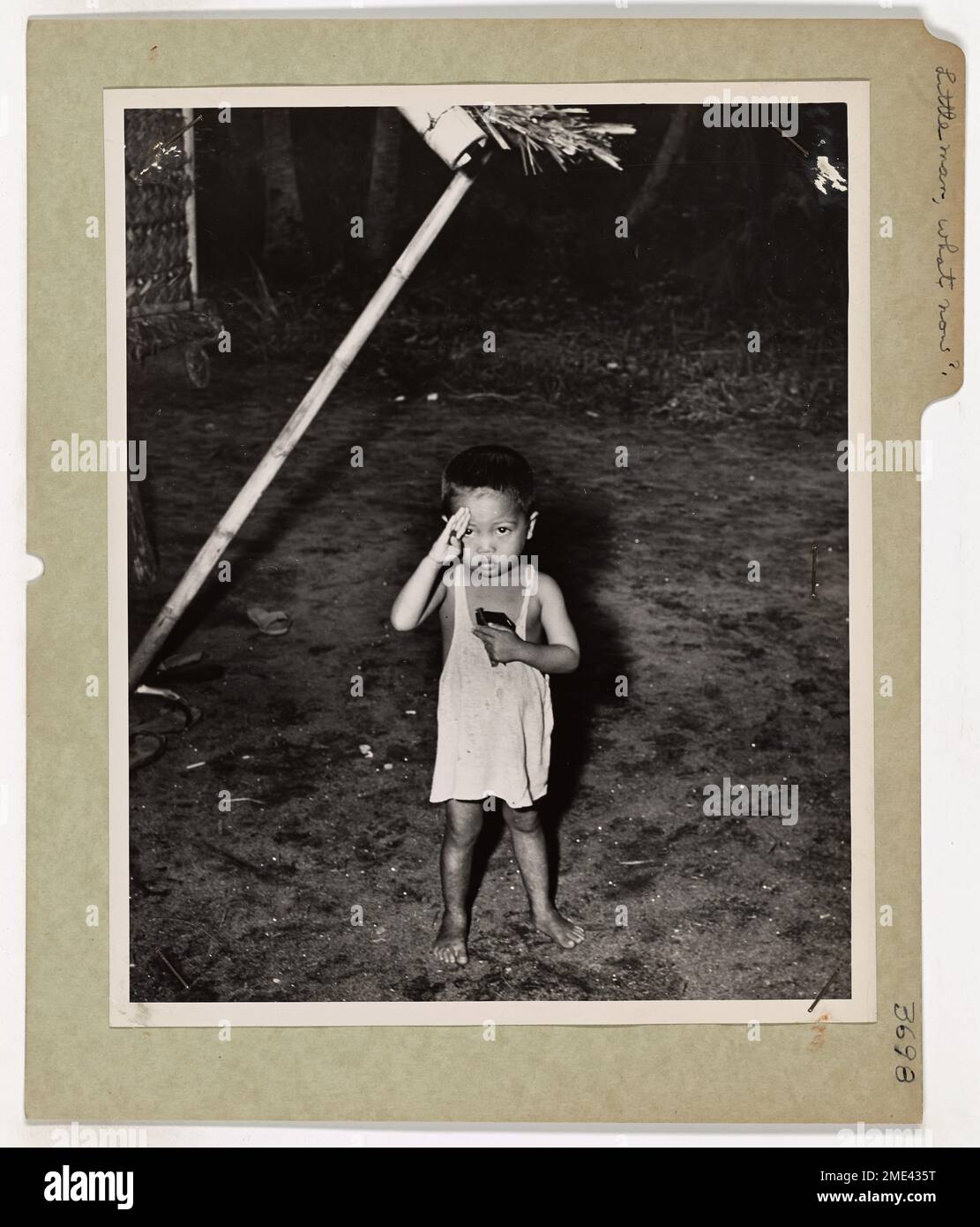Little Man, What Now?. The salute was the little Filipino lad's own ...