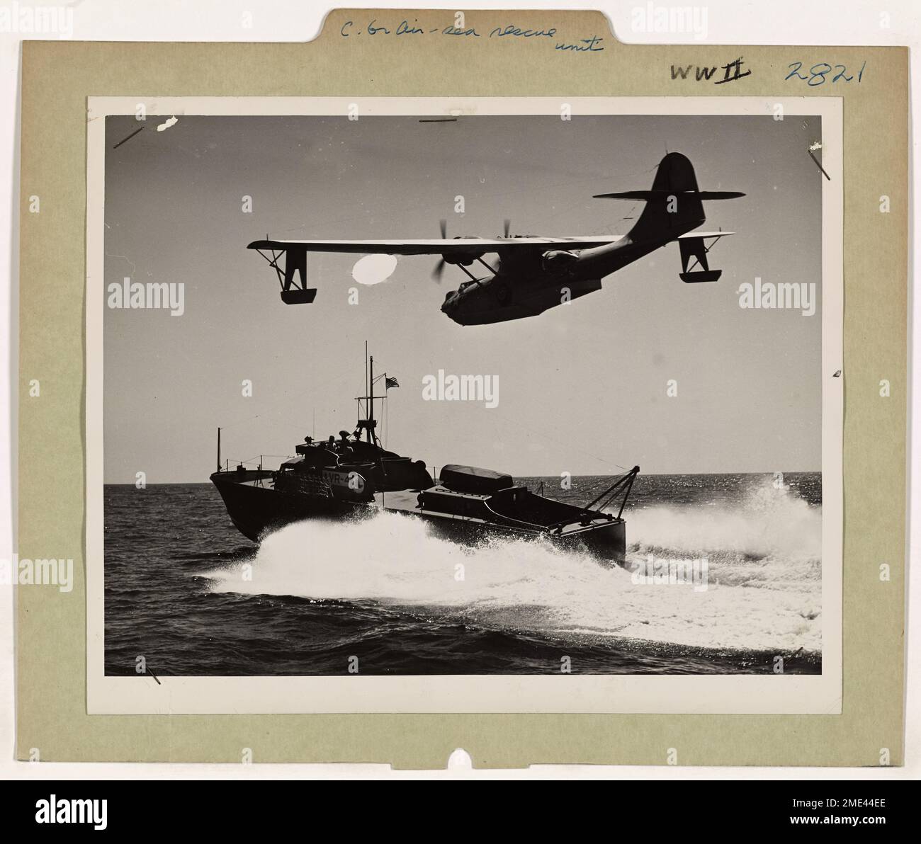 A Coast Guard cutter and plane collaborate in a search-and-rescue ...