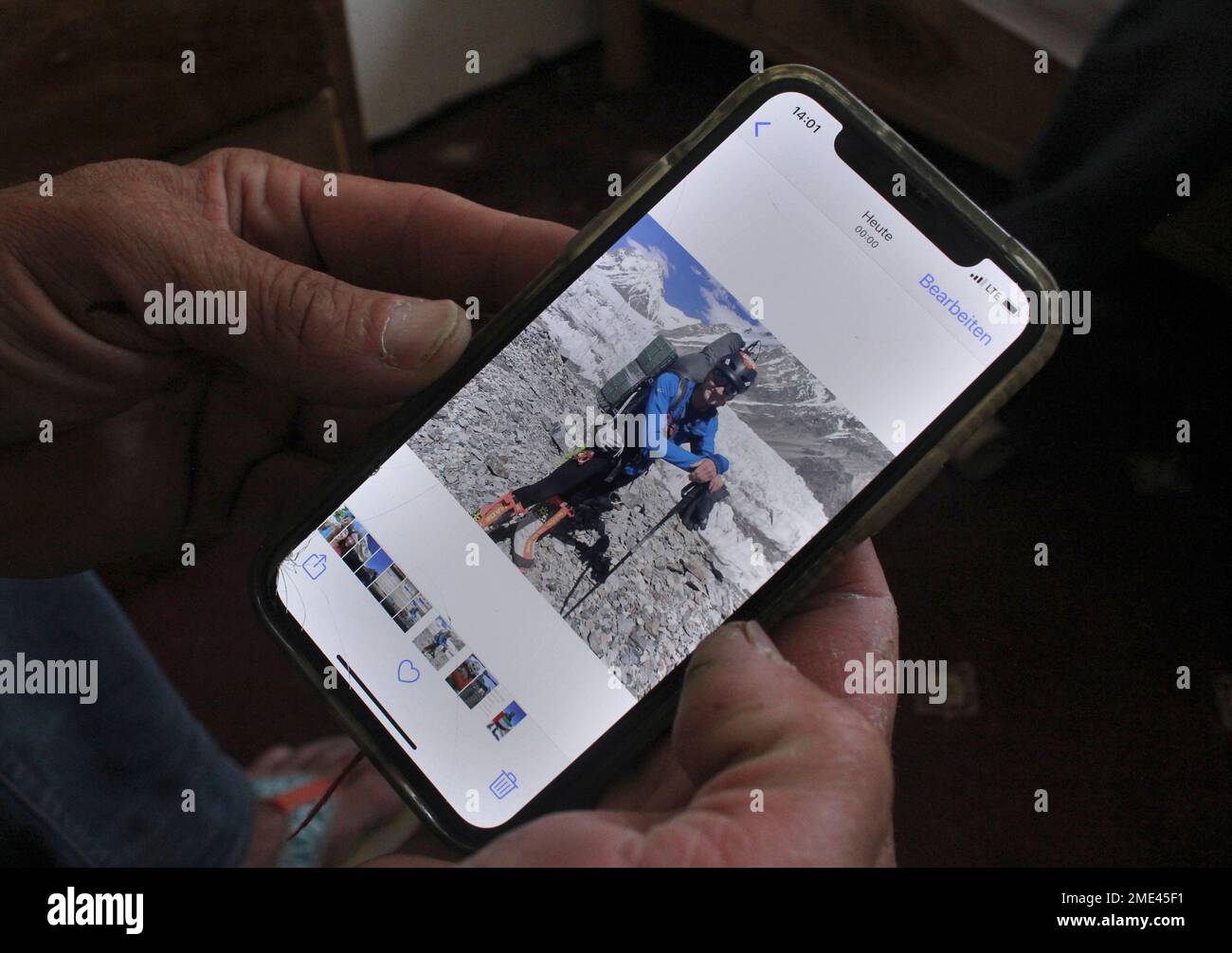 Austrian climber Stephen Keck, one of two mountain climbers who ...