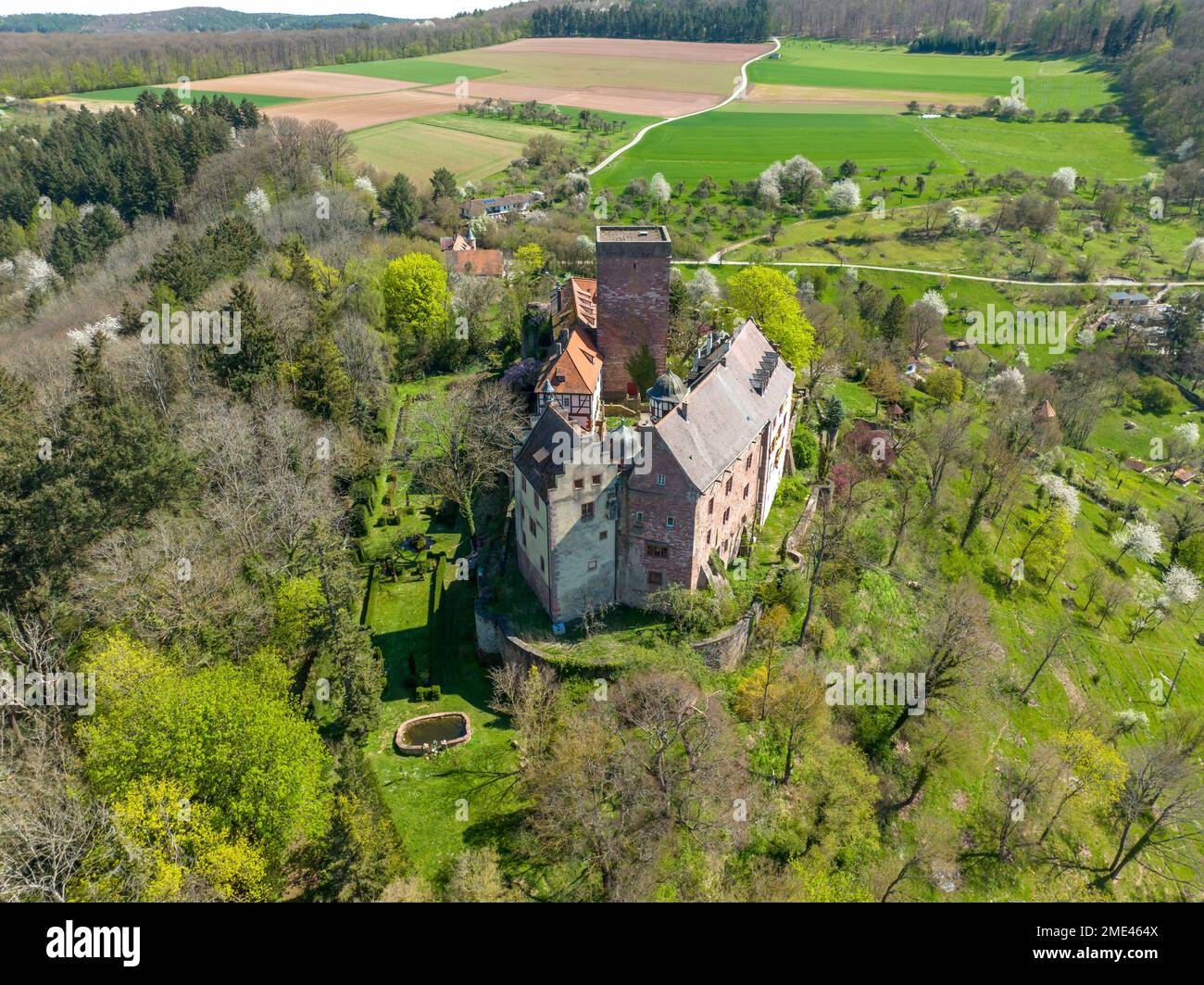 Gamburg castle hi-res stock photography and images - Alamy
