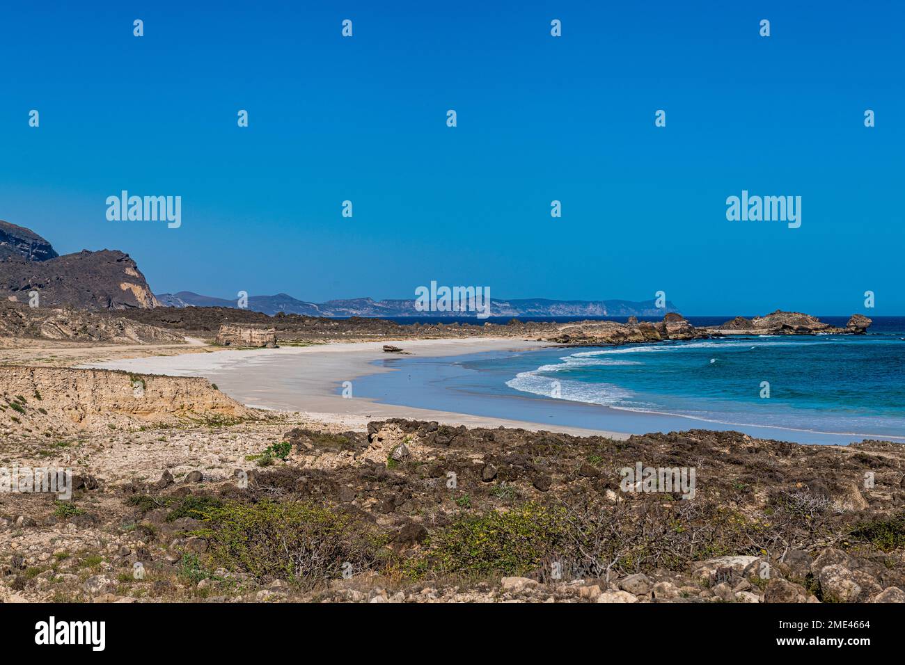 Oman, Dhofar, Salalah, View of Fazayah Beach Stock Photo - Alamy