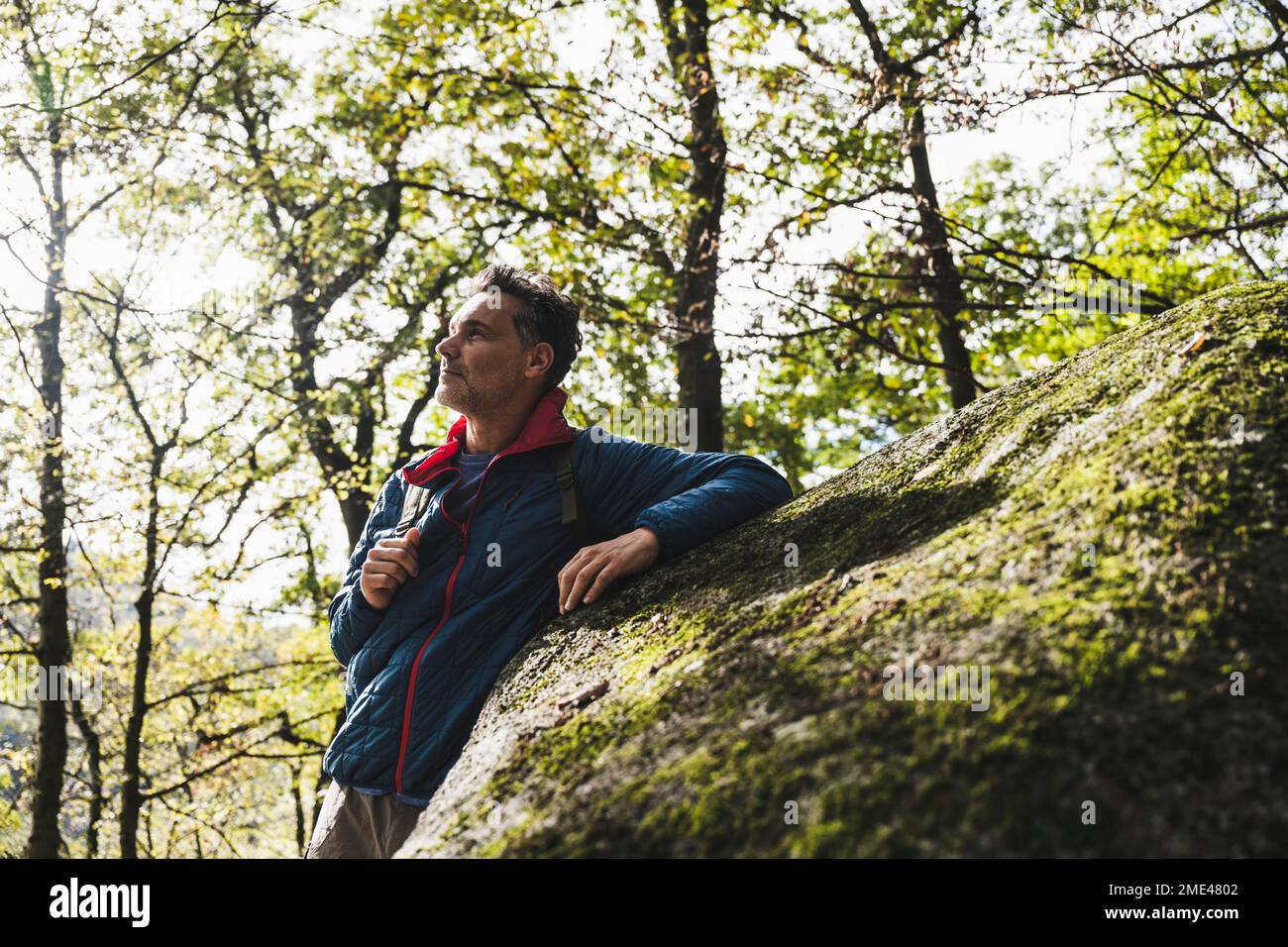 Man standing rock hi-res stock photography and images - Alamy