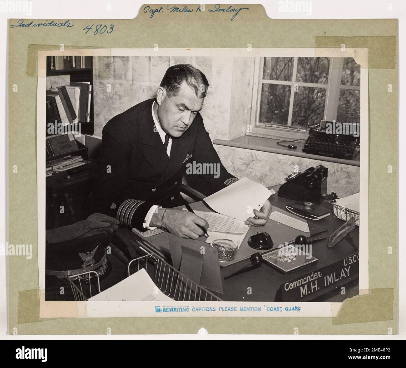 Coast Guard Captain Miles H. Imlay led his LCI Flotilla in key ...