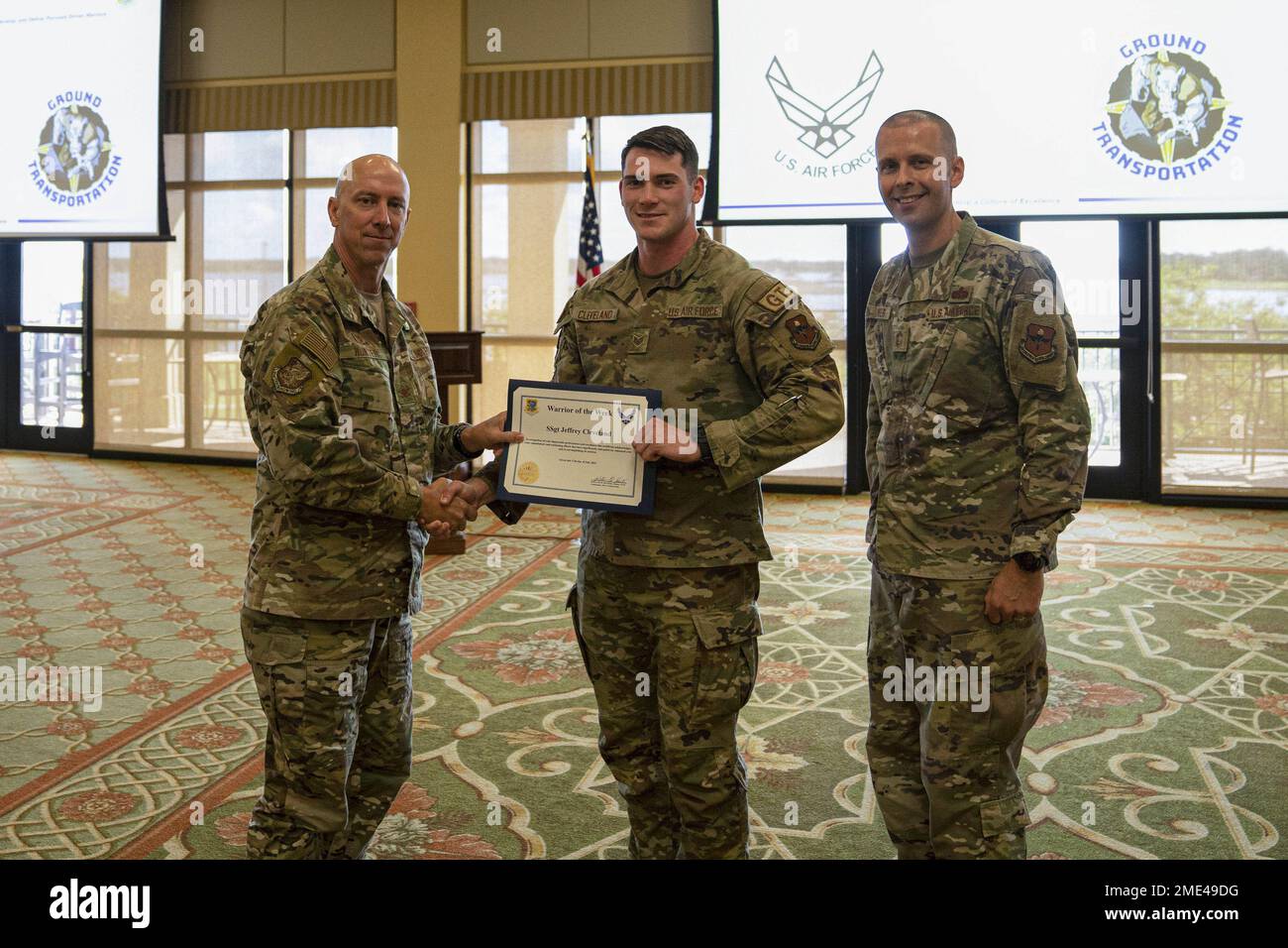 Let's give U.S. Air Force Staff Sgt. Jeffrey Cleveland, 81st Logistics ...