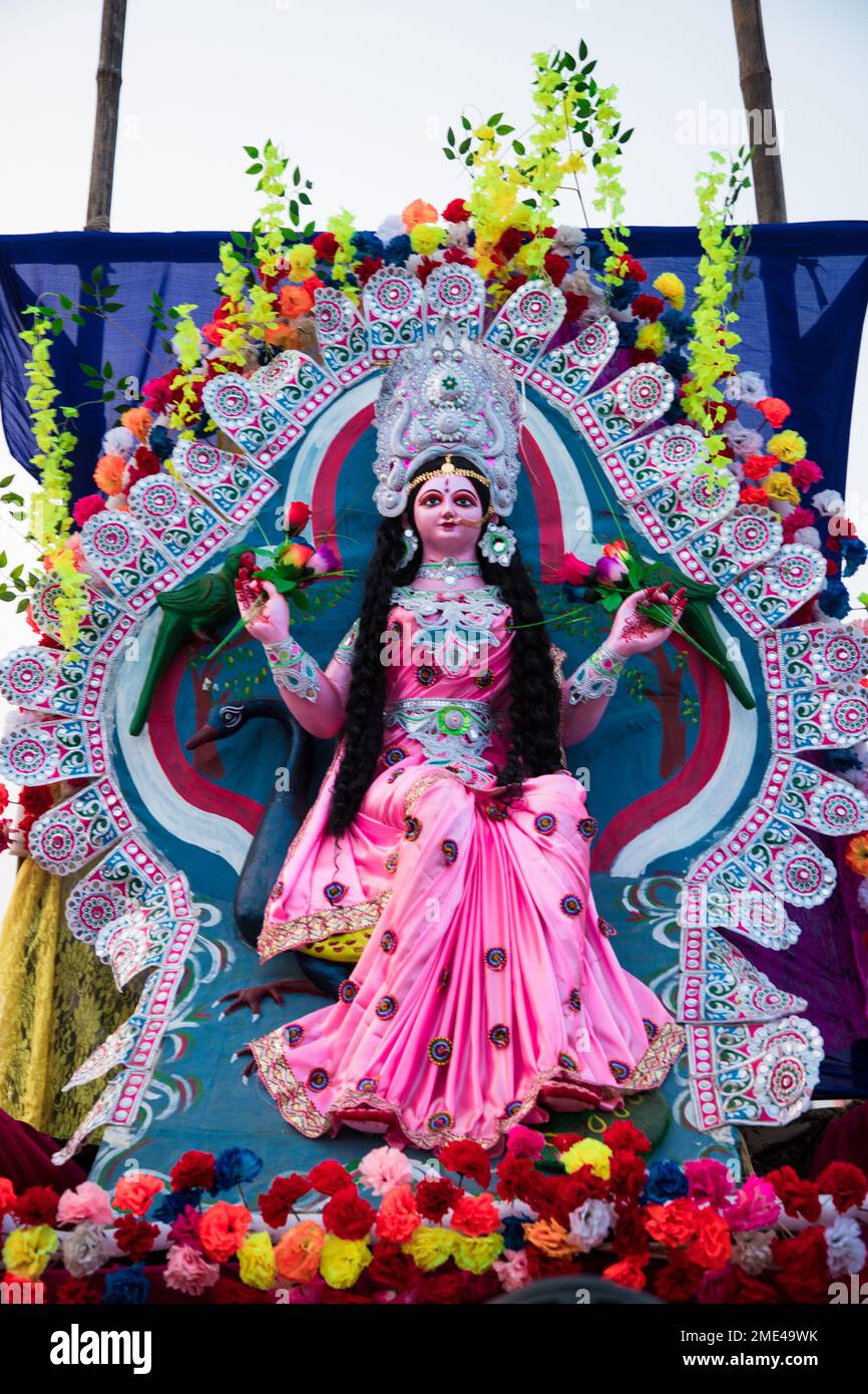 Ghatshila, India. 21st Jan, 2023. Tusu fair tribal festival celebration ...
