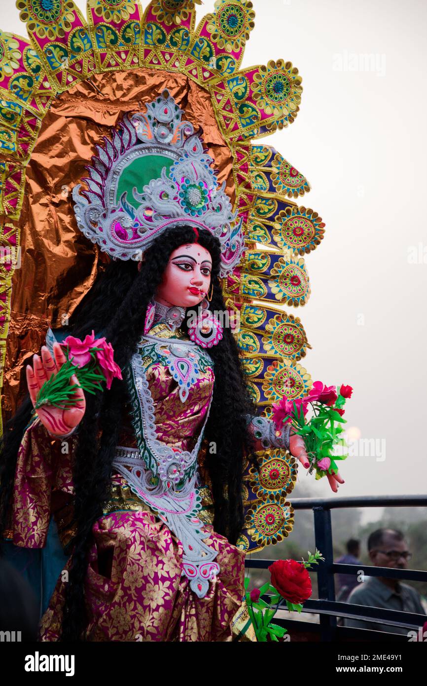 Ghatshila, India. 21st Jan, 2023. Tusu fair tribal festival celebration ...