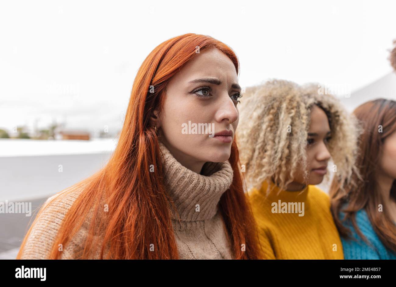 Multicultural protesters hi-res stock photography and images - Alamy