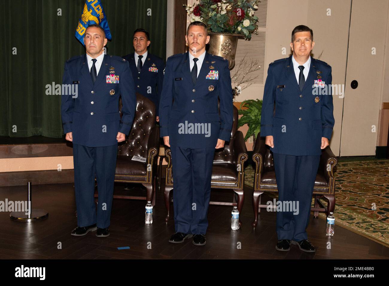 U.S. Air Force Col. Vincent Krepps, left , Senior Materiel Leader ...