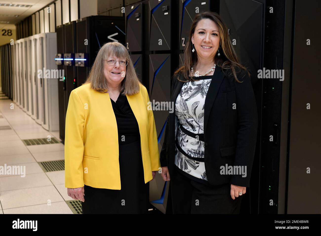 In this July 19, 2021, photo Amanda Crawford, right, and Nancy Rainosek ...