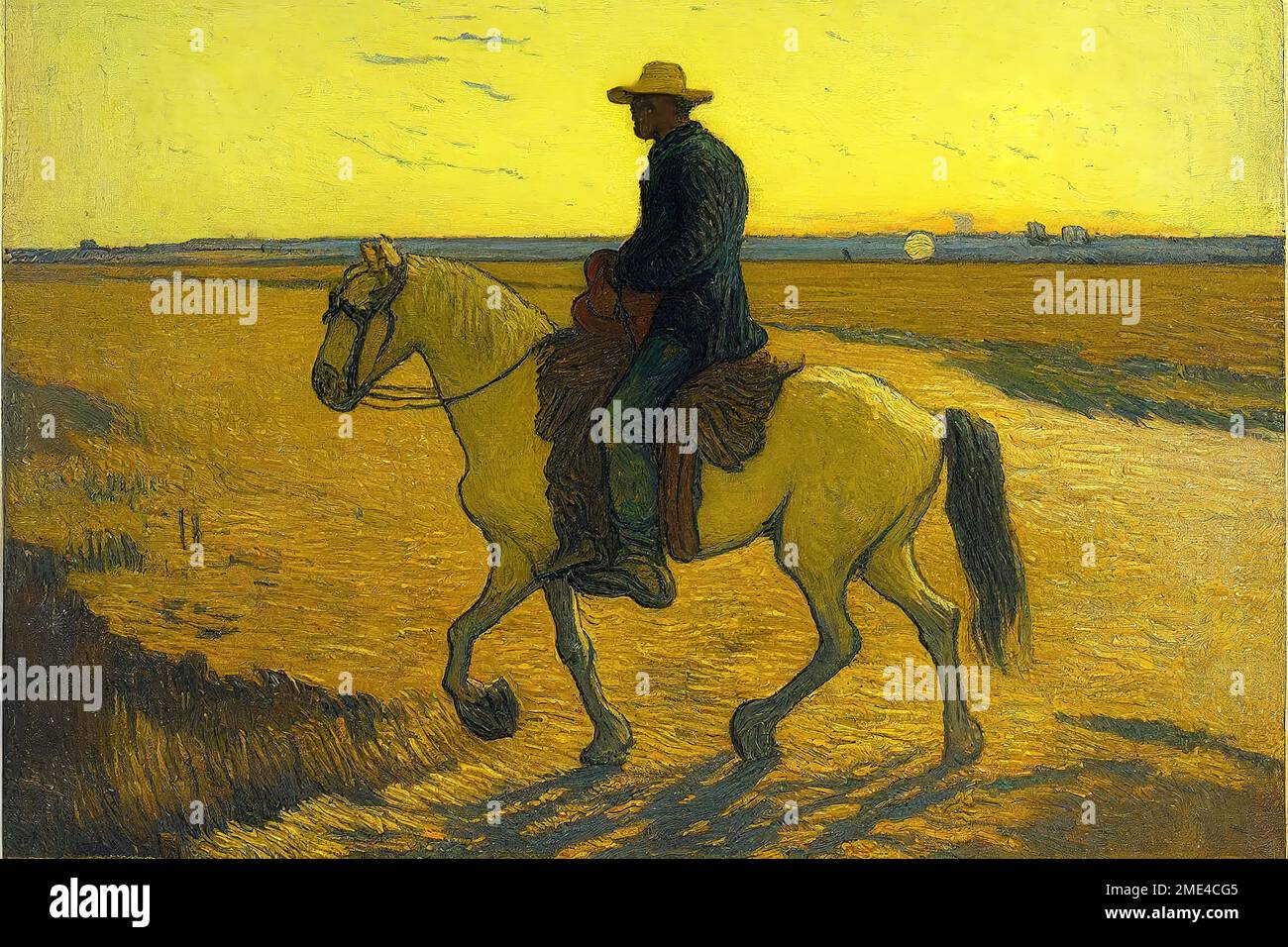 Van gogh in a hat hi-res stock photography and images - Alamy