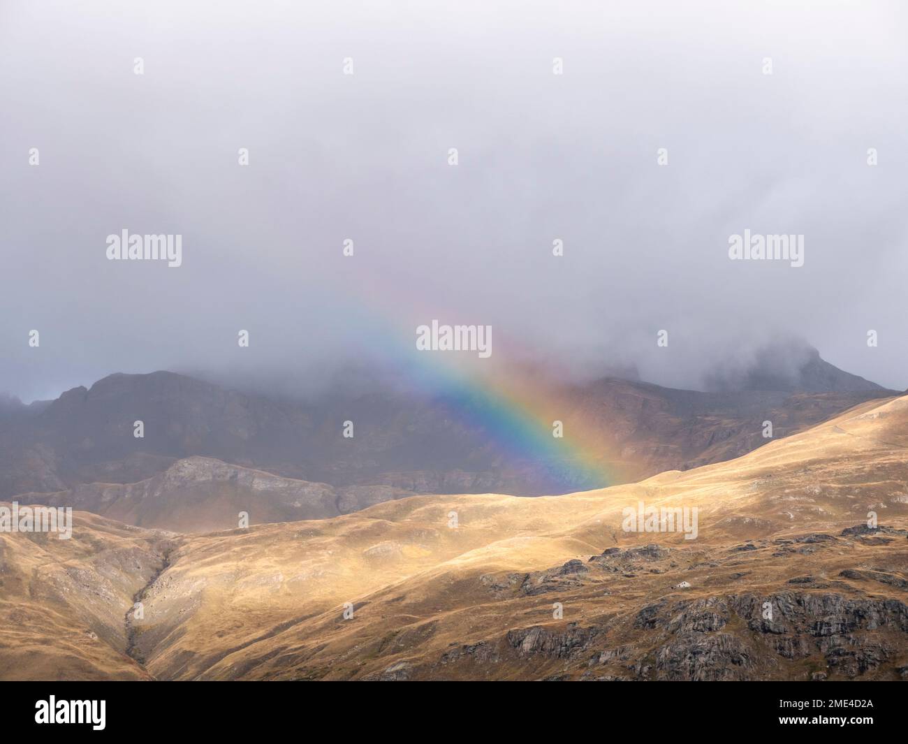 Rainbow vanoise national park hi-res stock photography and images - Alamy