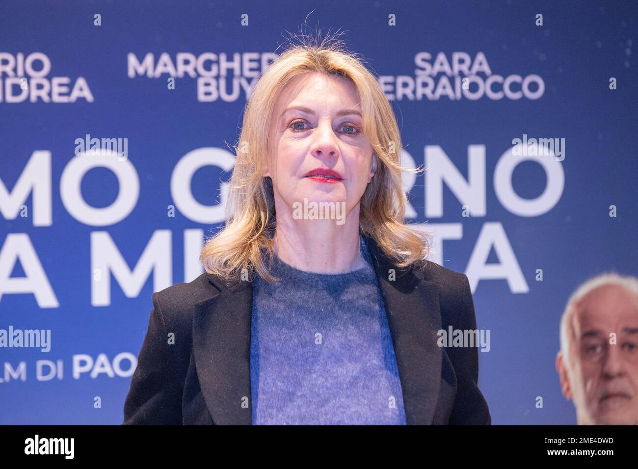 Rome, Italy. 23rd Jan, 2023. Italian actress Margherita Buy attends the ...