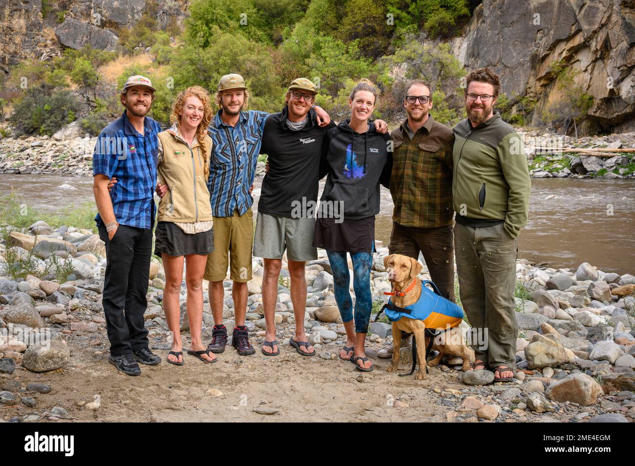 Far and Away Adventures guides on the Middle Fork Salmon River in Idaho ...