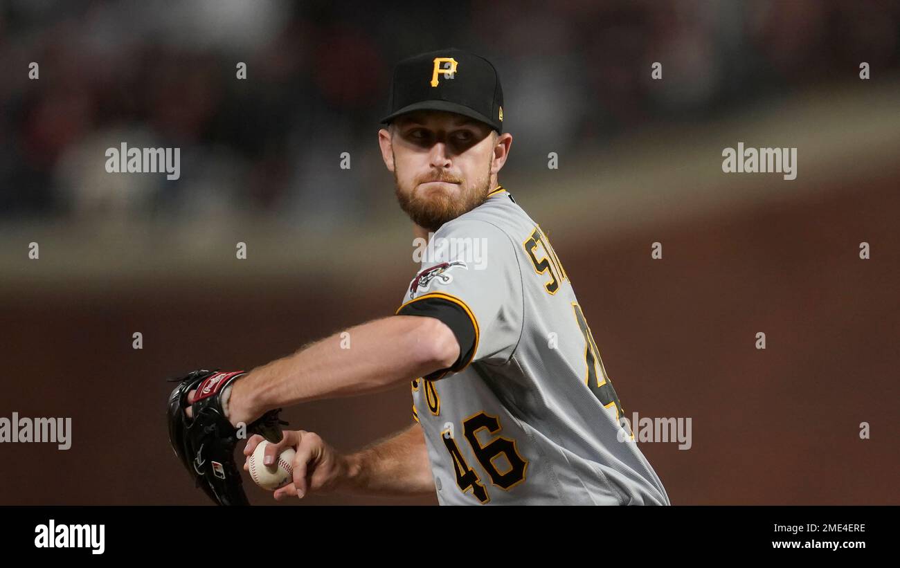 Pittsburgh Pirates' Chris Stratton against the San Francisco Giants ...