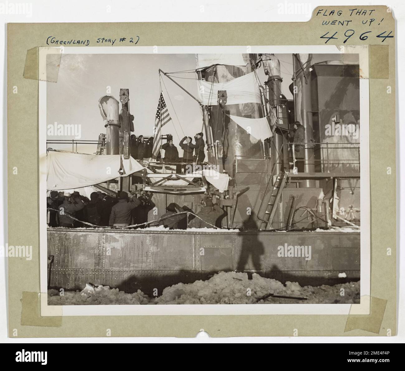 Flag That Went Up!. This image depicts a boarding party from a Coast ...