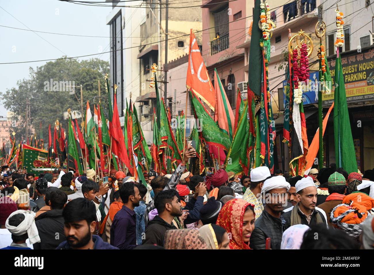 Ajmer, Rajasthan, India. 22nd Jan, 2023. On the occasion of the 811th ...