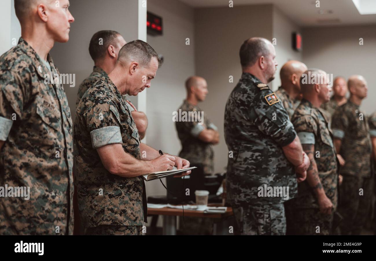 MARINE CORPS BASE HAWAII (July 27, 2022) U.S. Marine Corps Maj. Gen ...