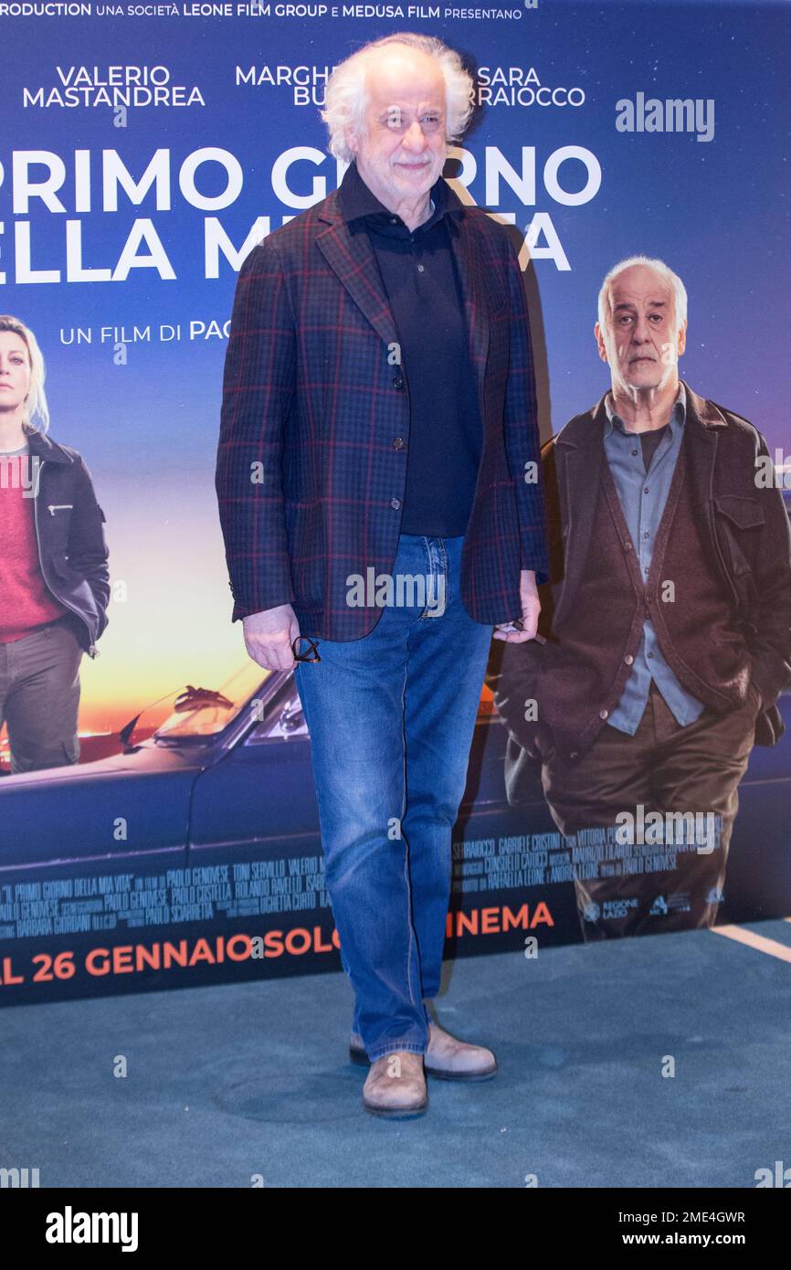 Rome, Italy. 23rd Jan, 2023. Italian actor Toni Servillo attends the ...