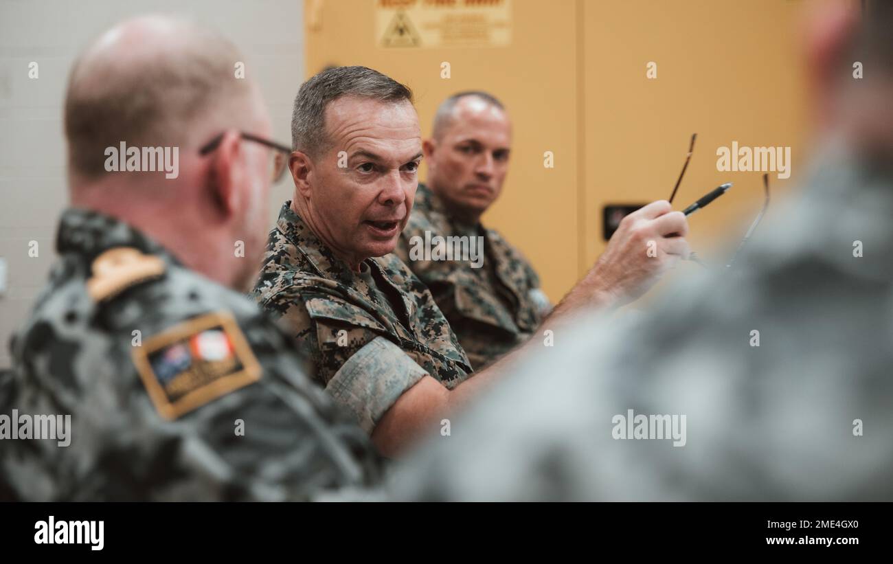 MARINE CORPS BASE HAWAII (July 27, 2022) U.S. Marine Corps Maj. Gen ...