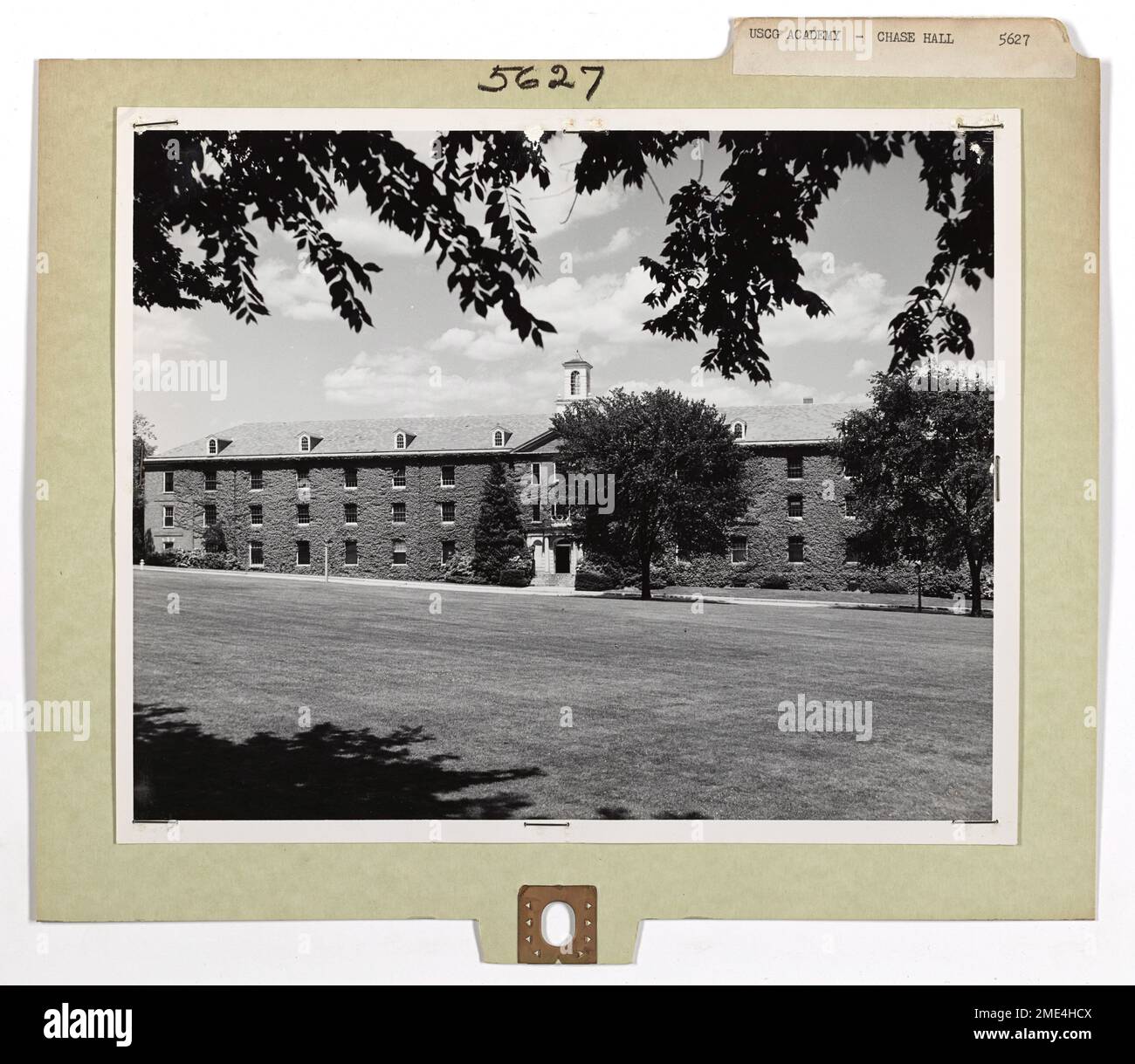 Chase Hall, the cadet dormitory at the U.S. Coast Guard Academy in New ...